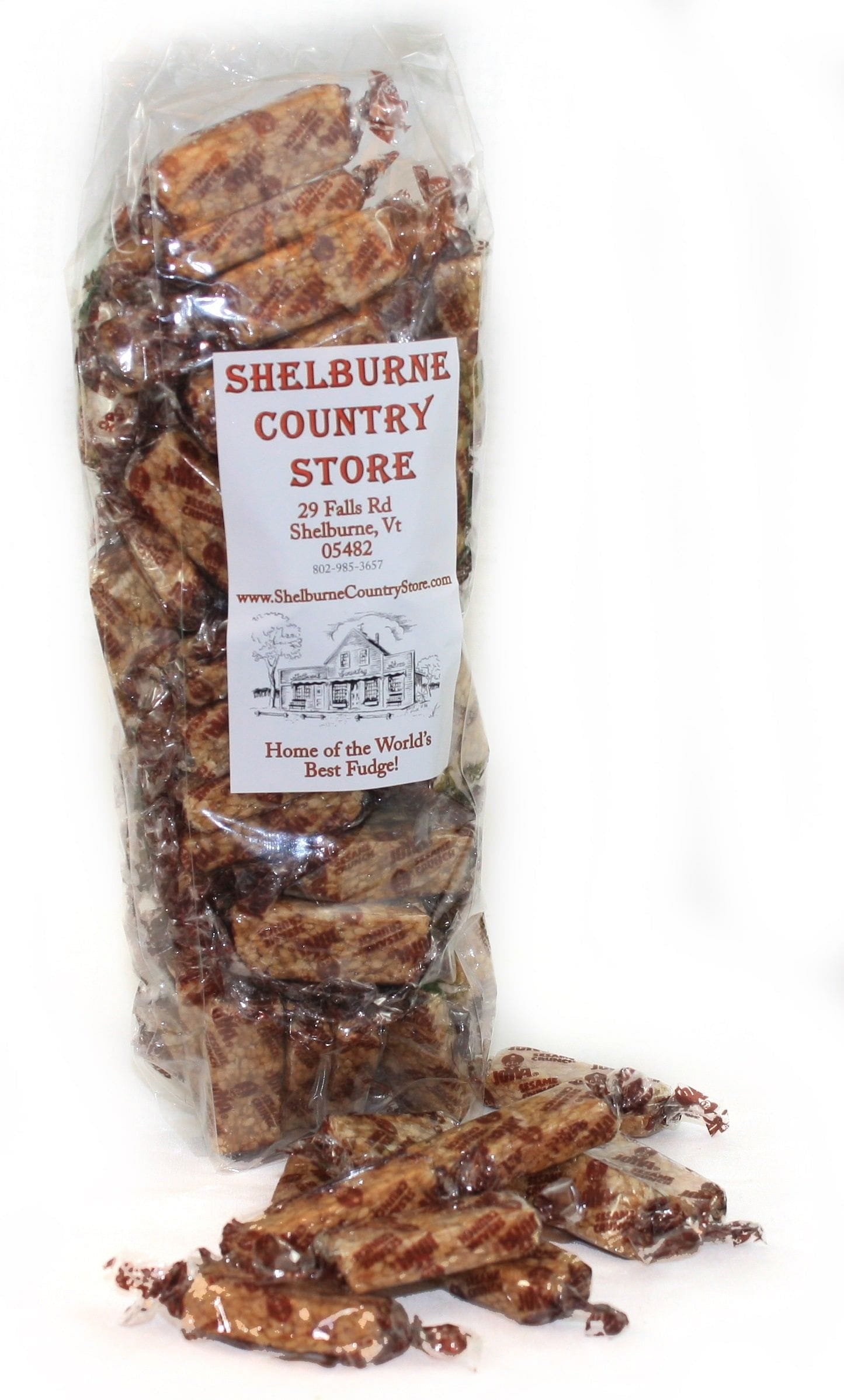 Joyva Sesame Honey Bitesized Candy - 1 Pound | Shelburne Country Store